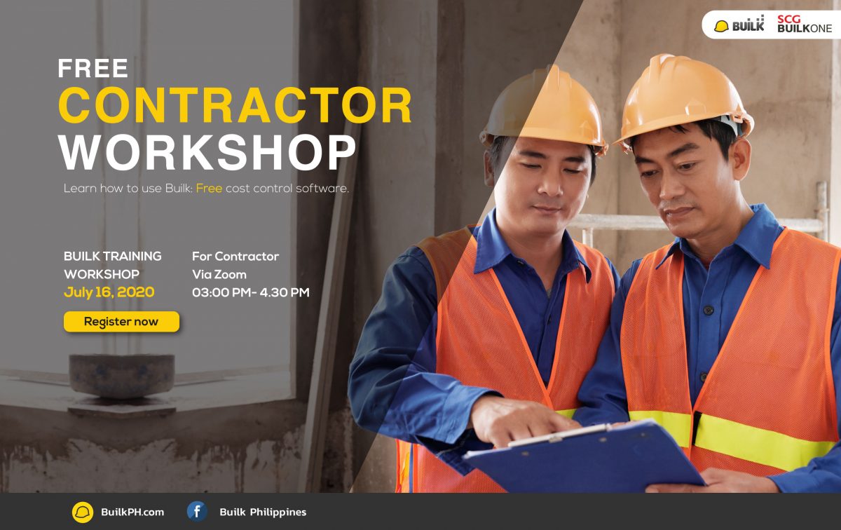 Contractor workshop (07-16-20) - BUILK Philippines